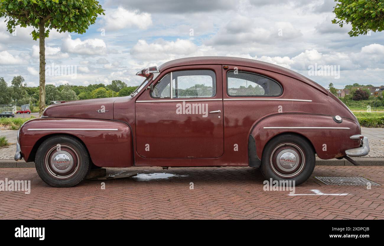 Lelystad, The Netherlands, 16.06.2024, Classic car Volvo 444 ES from ...