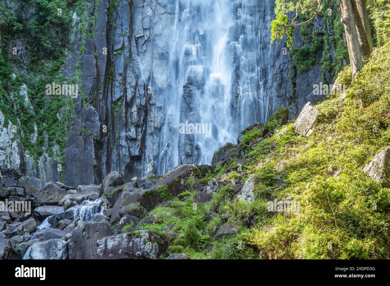 View with Nachi Waterfall located in Nachikatsuura, Wakayama, Japan ...