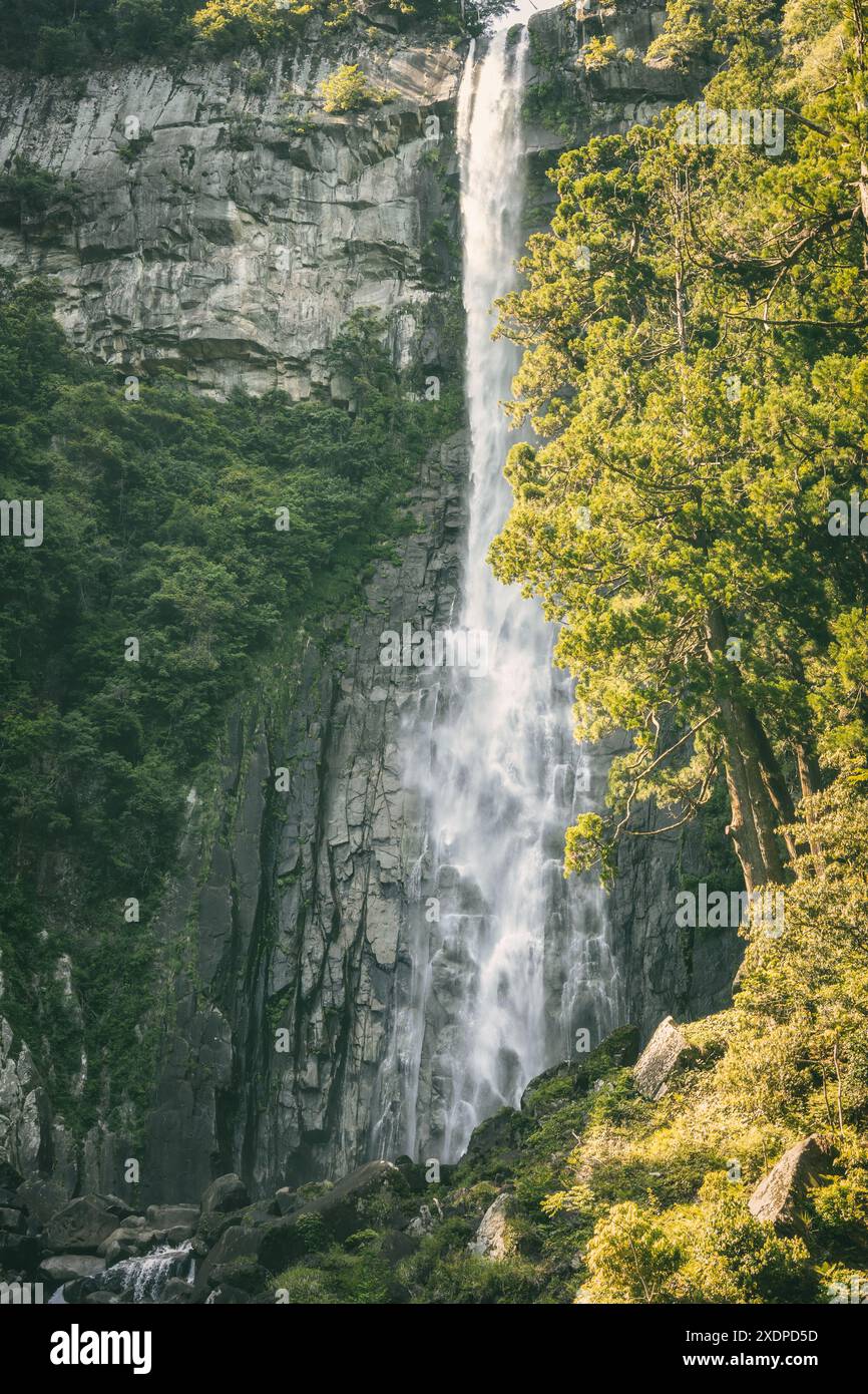 View with Nachi Waterfall located in Nachikatsuura, Wakayama, Japan ...