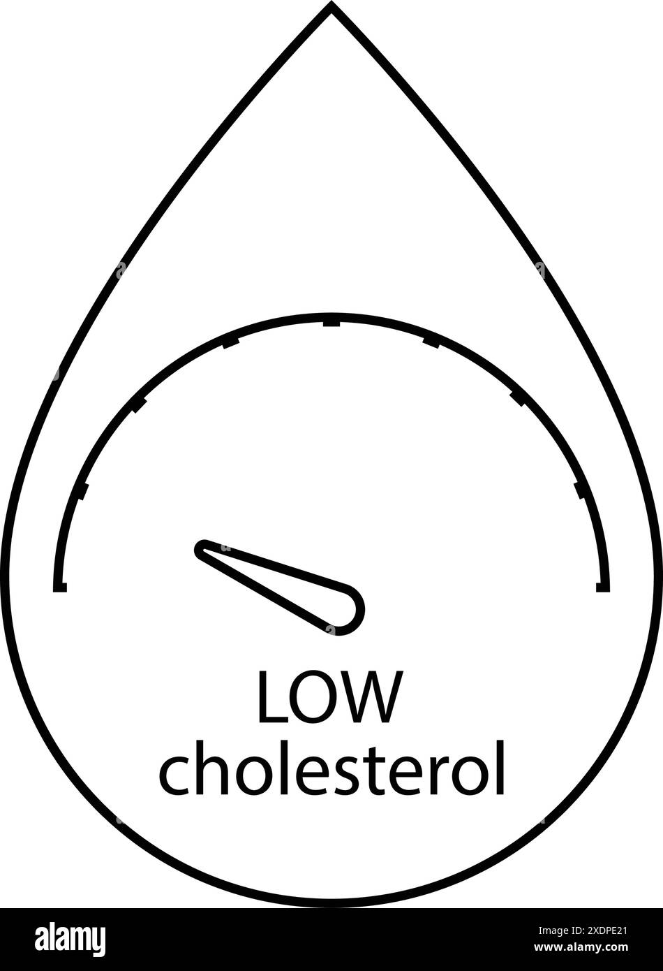 low cholesterol icon design template Stock Vector Image & Art - Alamy