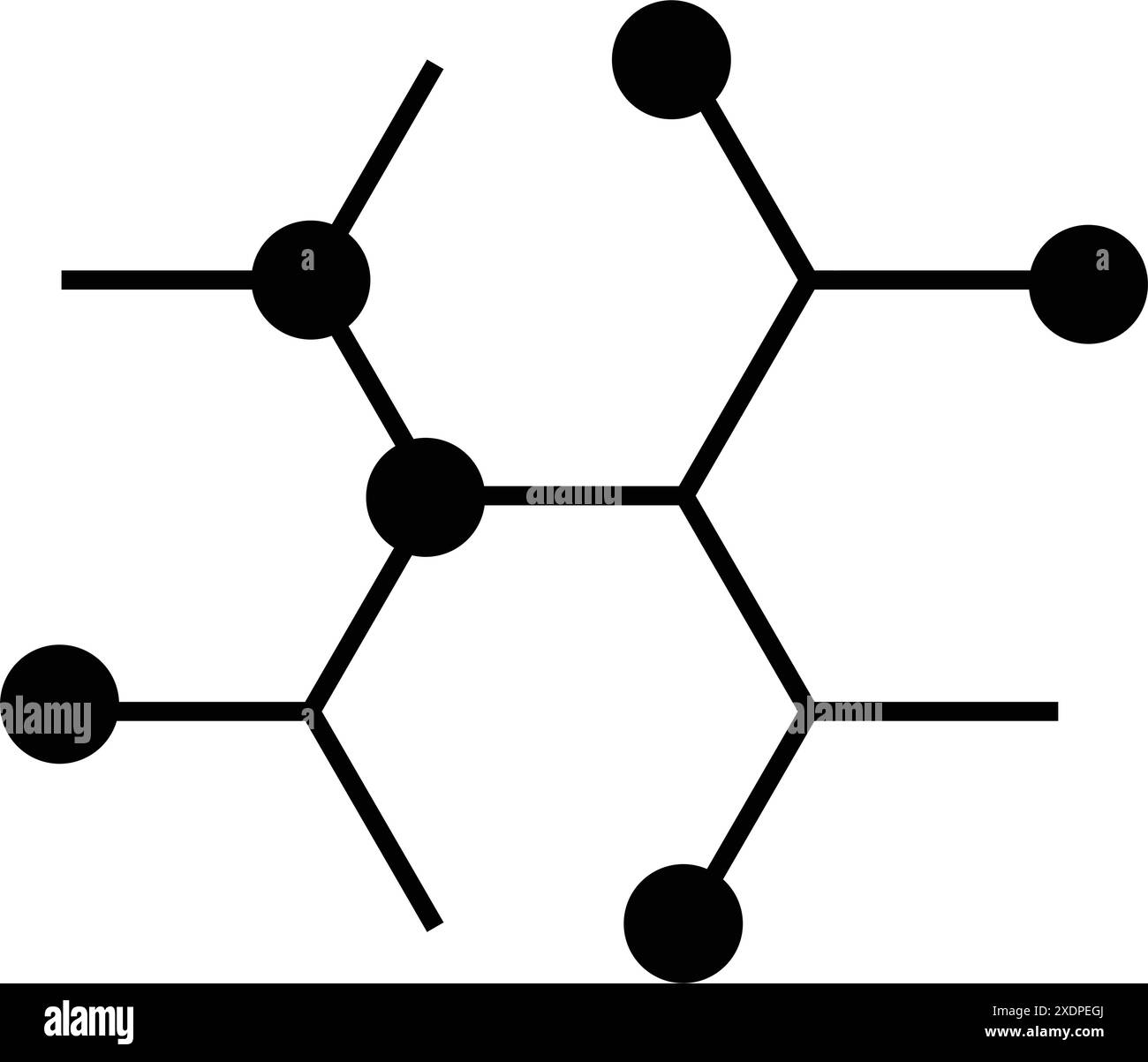 Science drop icon molecule Black and White Stock Photos & Images - Alamy