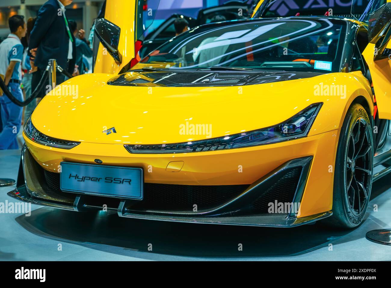 Aion Hyper SSR concept car on display at The 45 Bangkok International ...