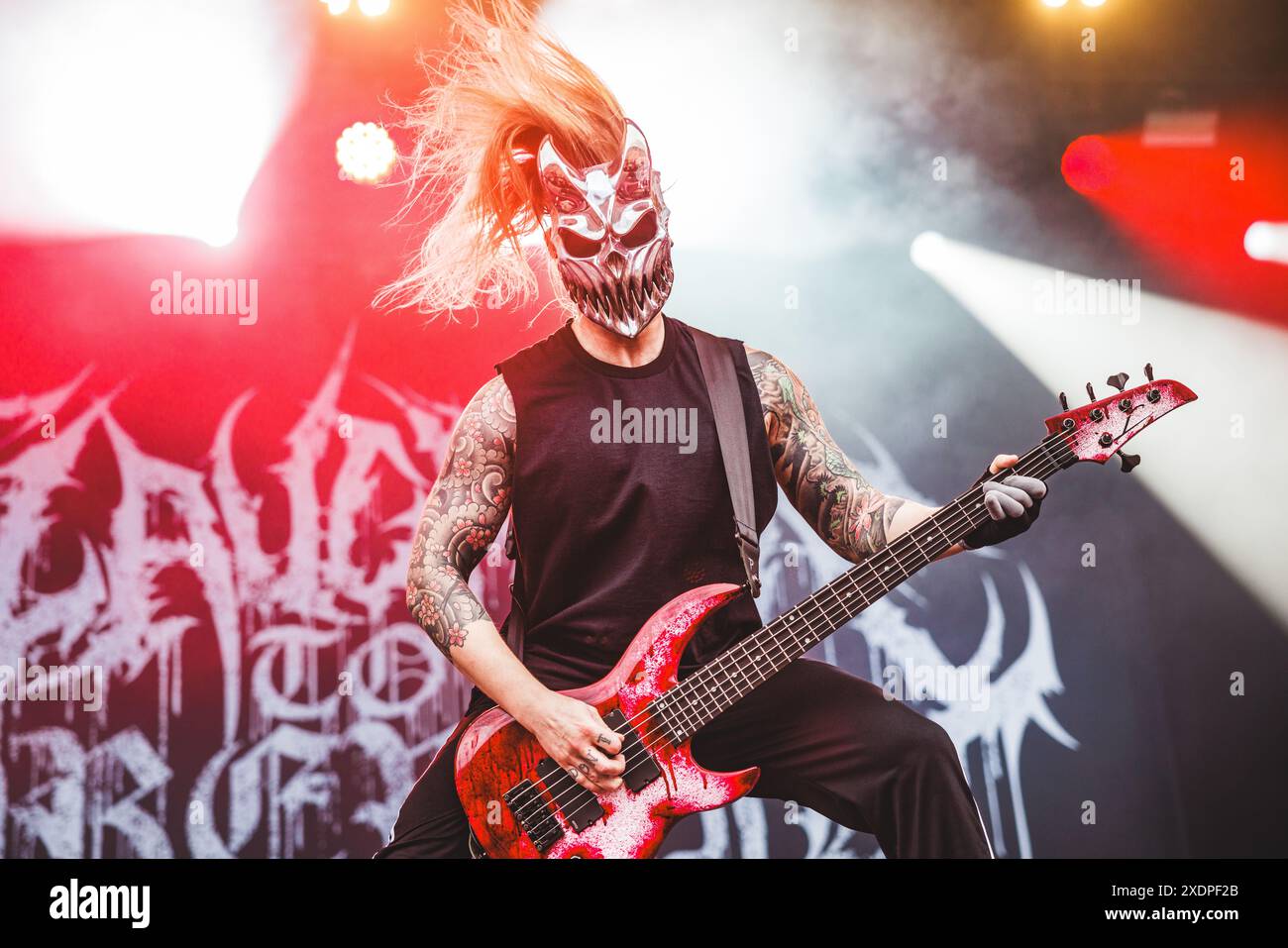 Copenhagen, Denmark. 21st, June 2024. The Russian-British deathcore ...