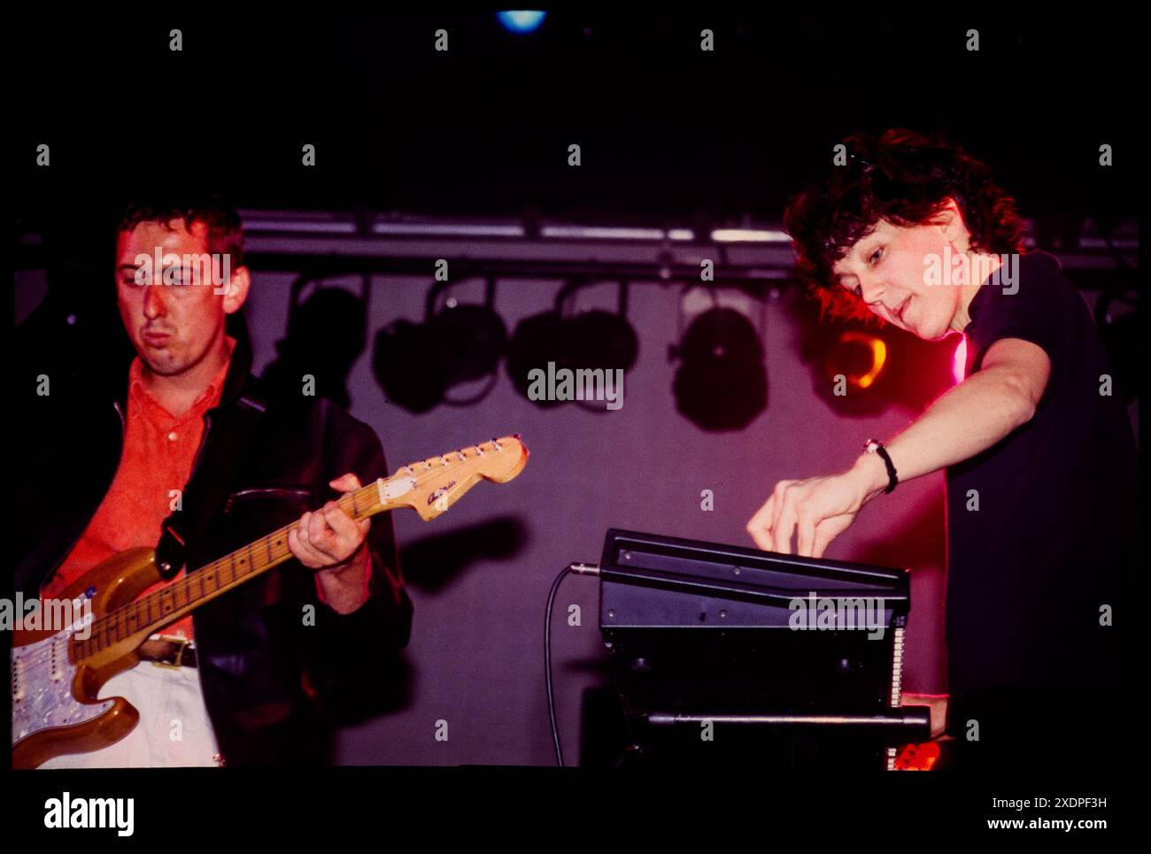 THE FALL, CONCERT, 1997: Julia Nagle and Steve Hanley of The Fall ...