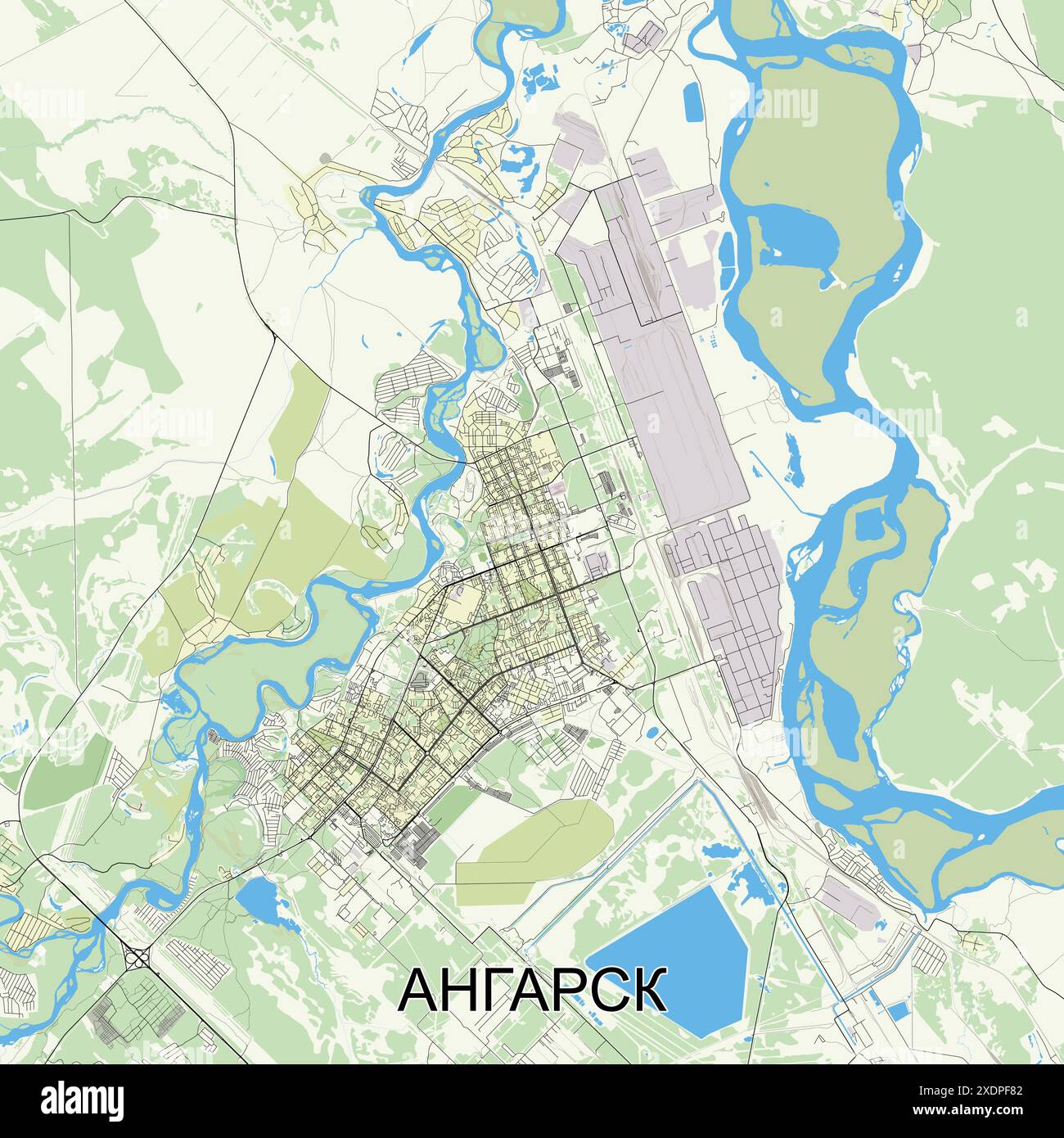 Vintage map russia city Stock Vector Images - Alamy