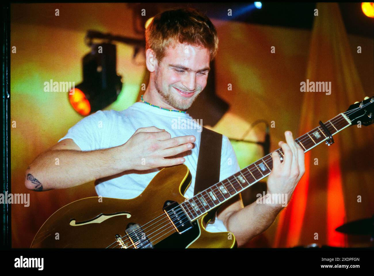 PETER SVENSSON, YOUNG, THE CARDIGANS, 1996: A young Peter Svensson ...