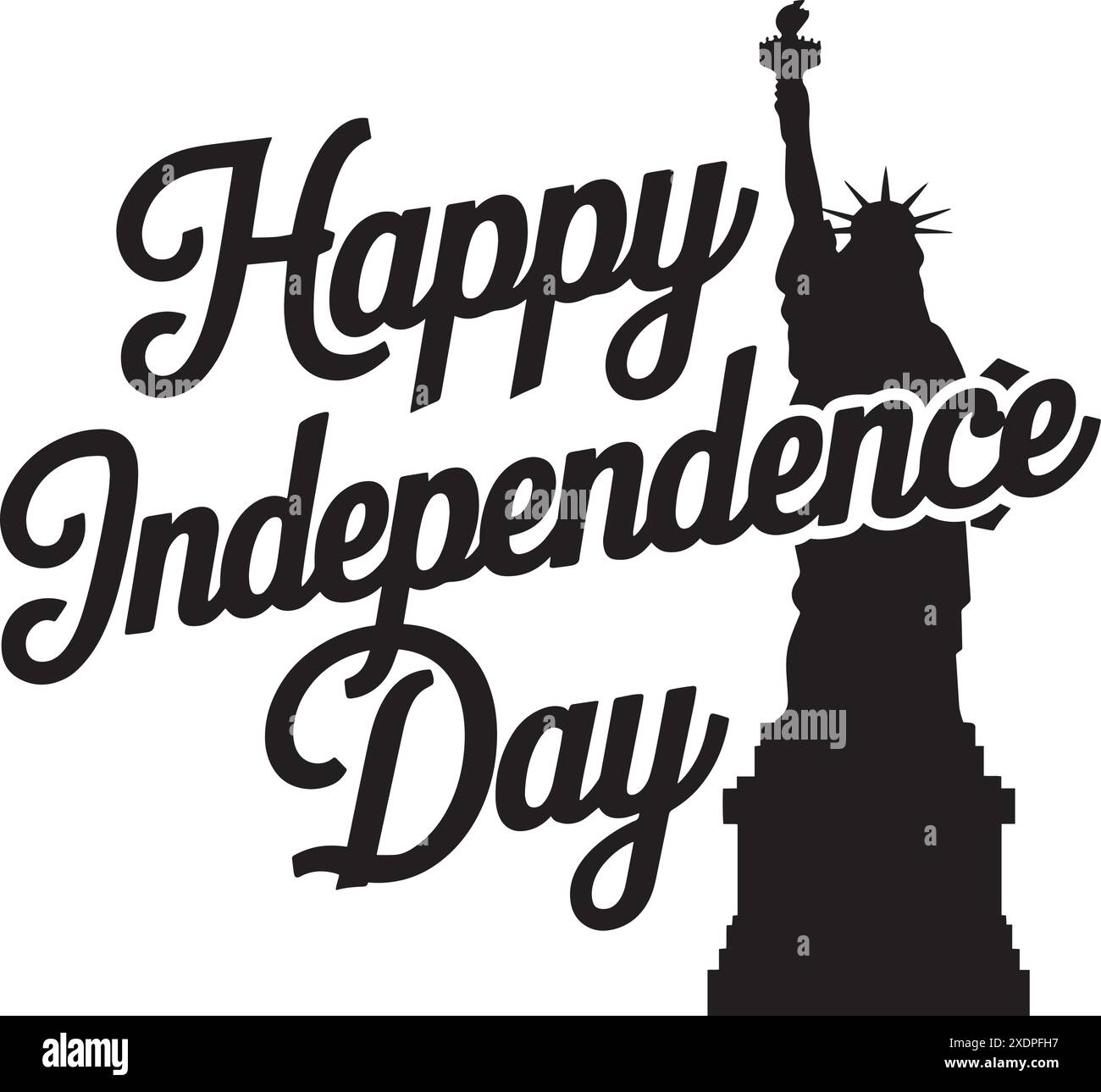 Happy independence day t shirt design vector Stock Vector Image & Art ...