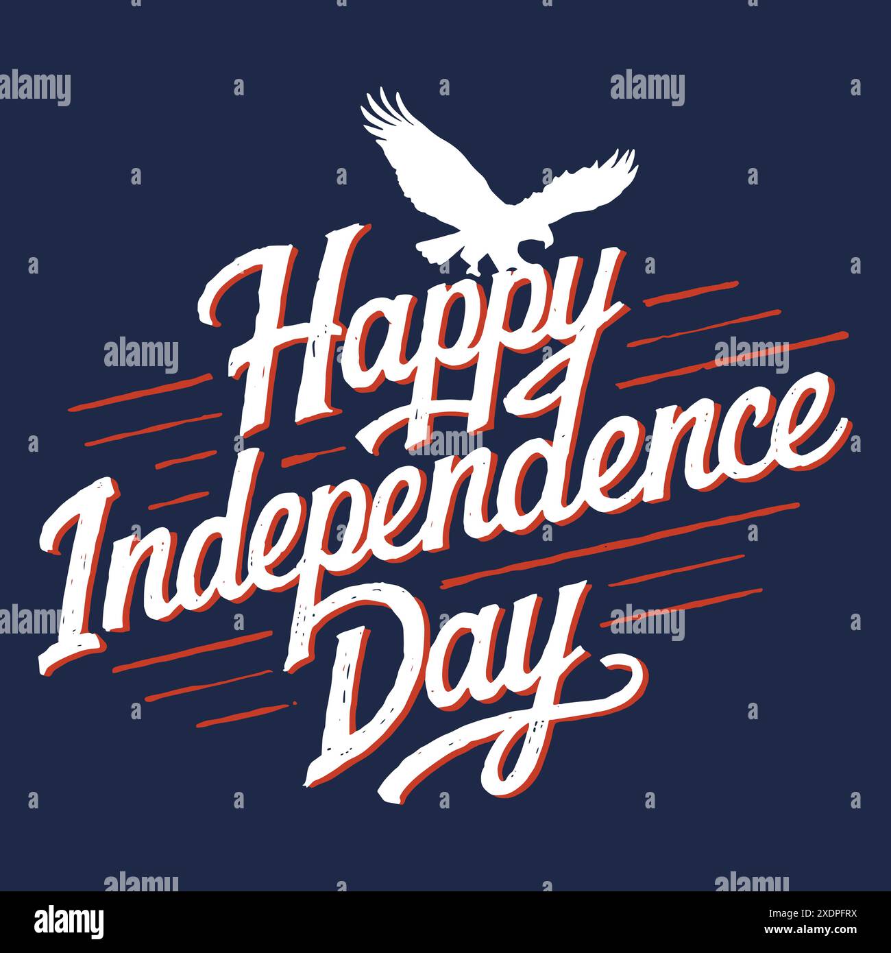Happy independence day t shirt design vector Stock Vector Image & Art ...