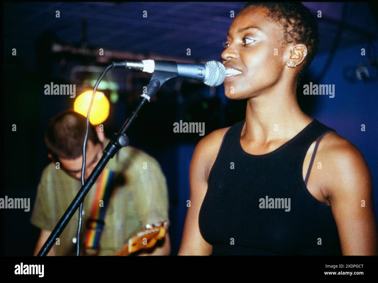 SKYE EDWARDS, MORCHEEBA, YOUNG, 1996: Skye Edwards of band MORCHEEBA ...