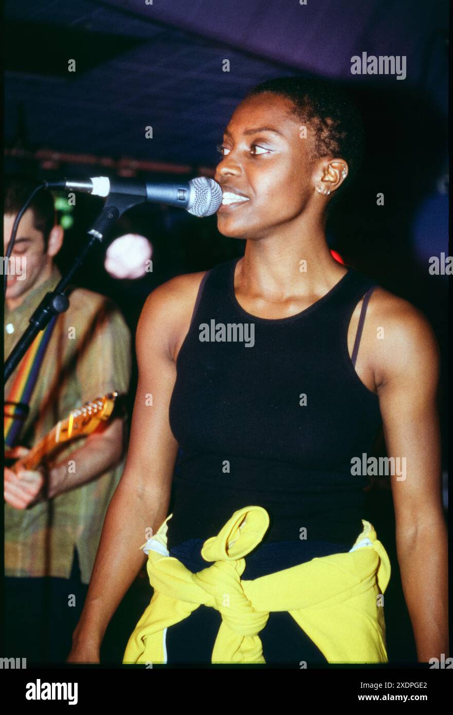 SKYE EDWARDS, MORCHEEBA, YOUNG, 1996: Skye Edwards of band MORCHEEBA ...