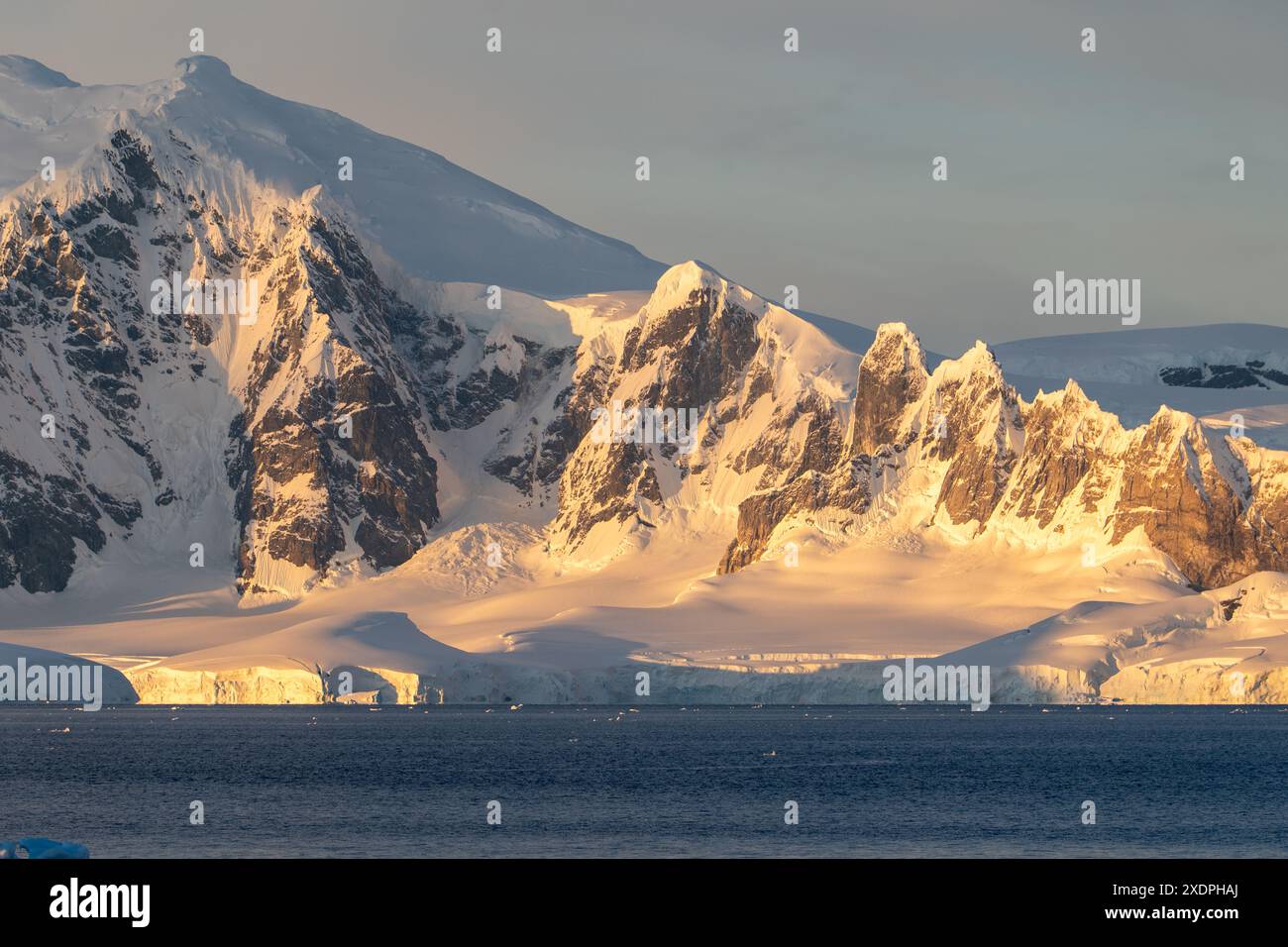 Antarctica mountains and sea. South Pole. Antarctica landscape Stock ...