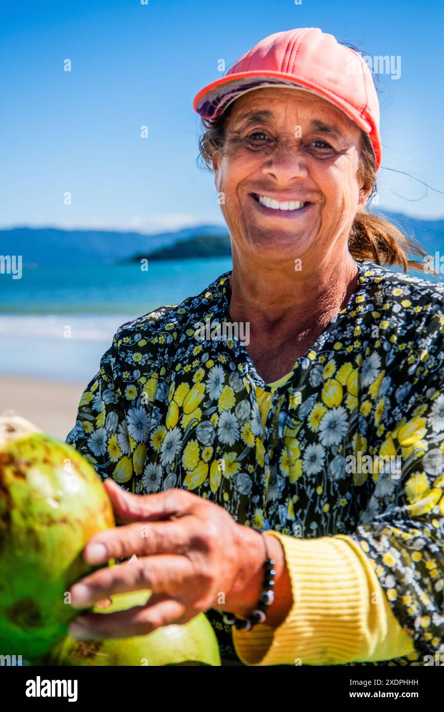 Healthy natural coconut water hi-res stock photography and images - Alamy