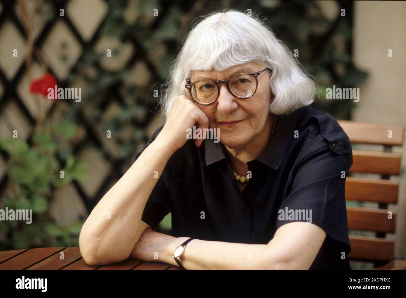 Cynthia OZICK - Date : 20050601 ©John Foley/Opale.photo Stock Photo - Alamy