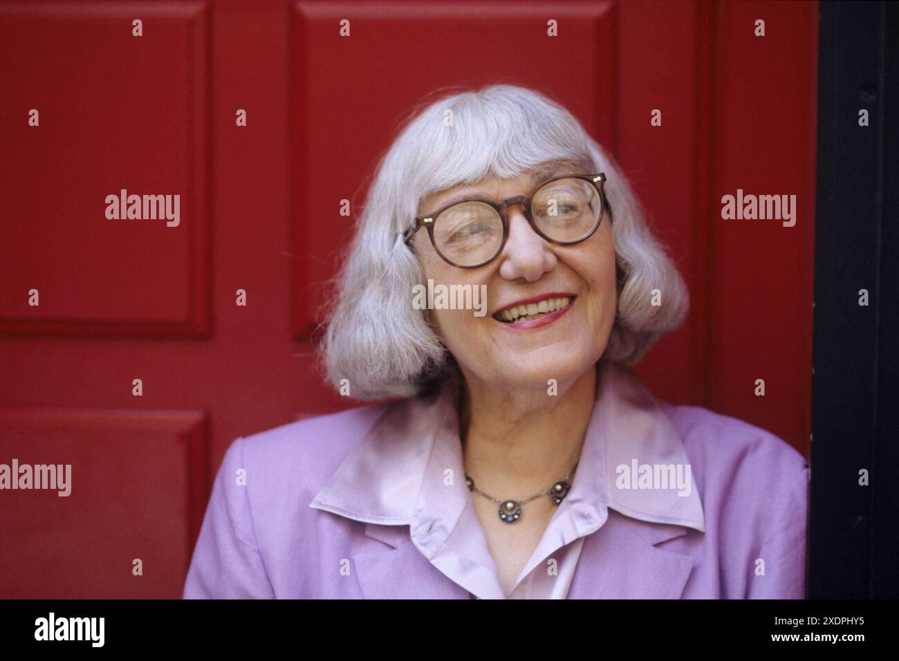 Cynthia OZICK - Date : 20050601 ©John Foley/Opale.photo Stock Photo - Alamy