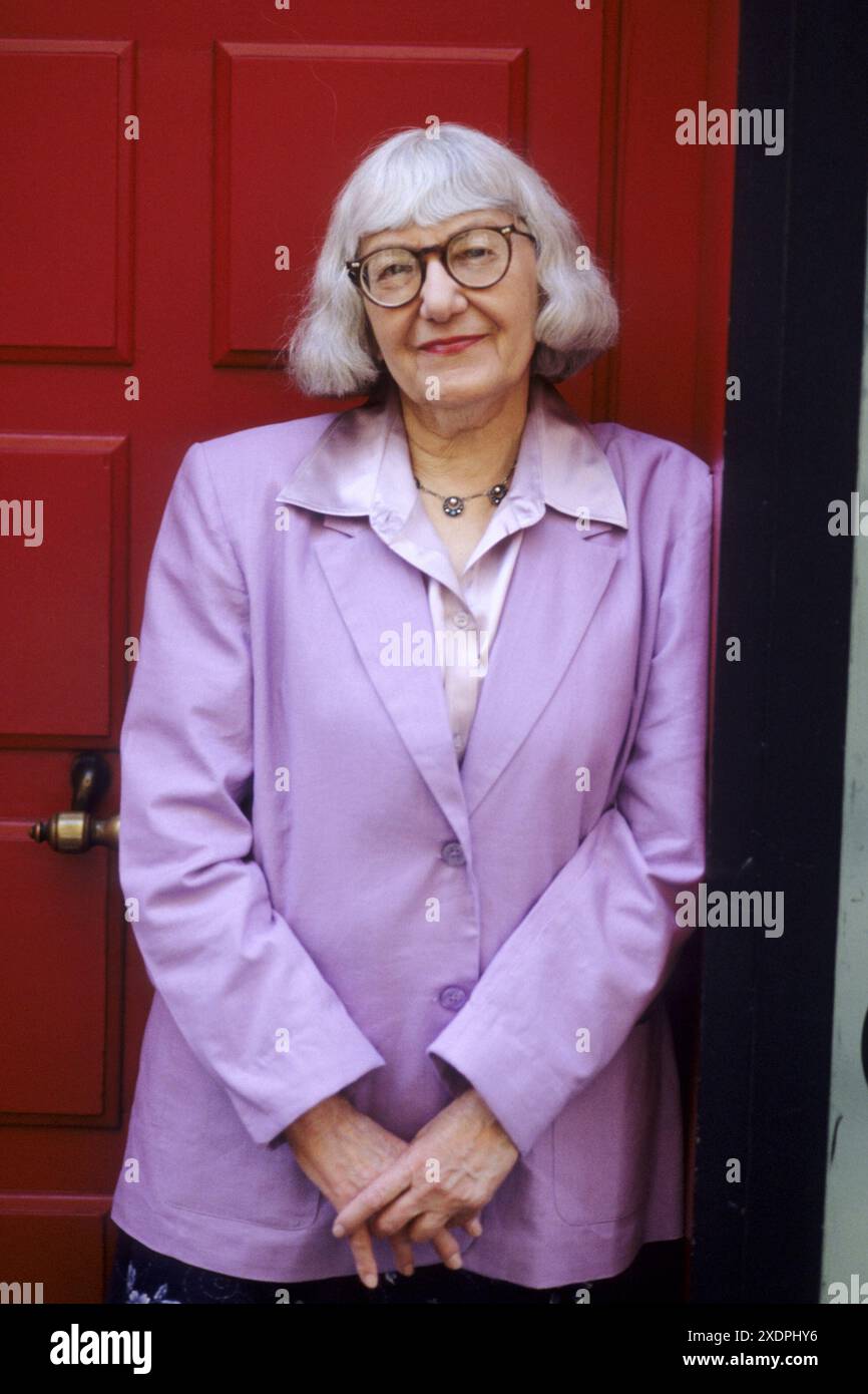 Cynthia OZICK - Date : 20050601 ©John Foley/Opale.photo Stock Photo - Alamy