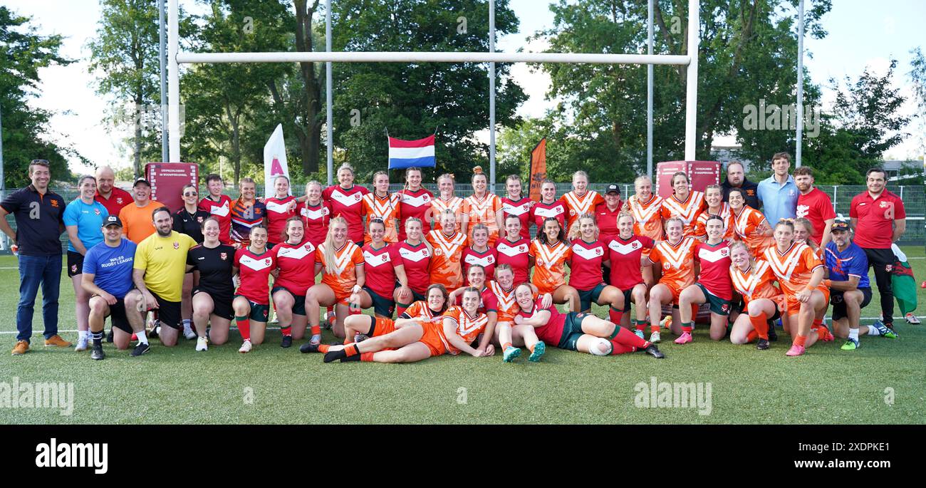 Wales rugby league and Netherlands rugby league, RC Waterland ...