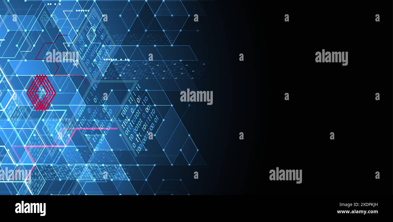 Isometric big data processing concept, cloud database. Abstract ...