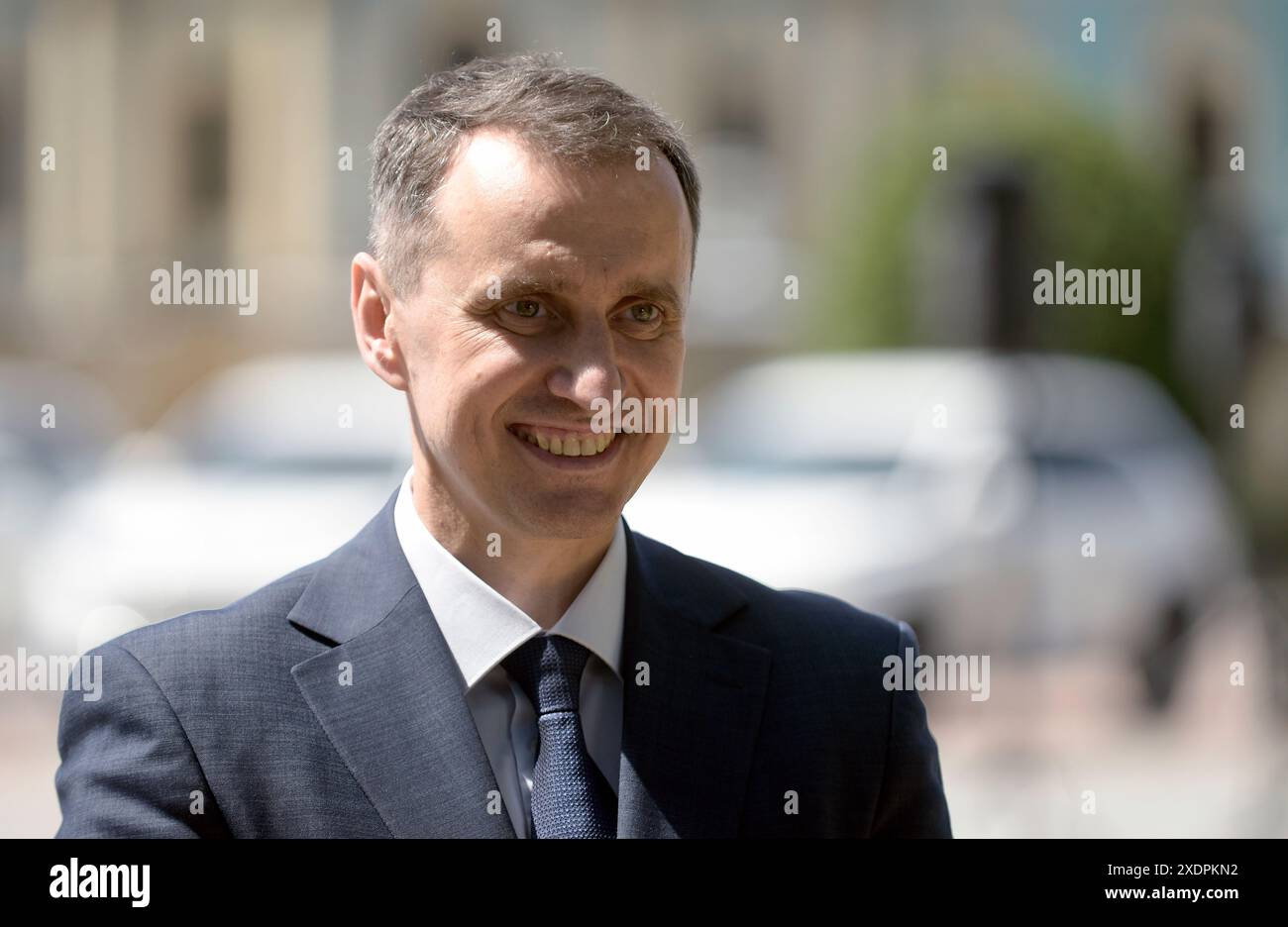 KYIV, UKRAINE - JUNE 21, 2024 - Minister of Health of Ukraine Viktor ...