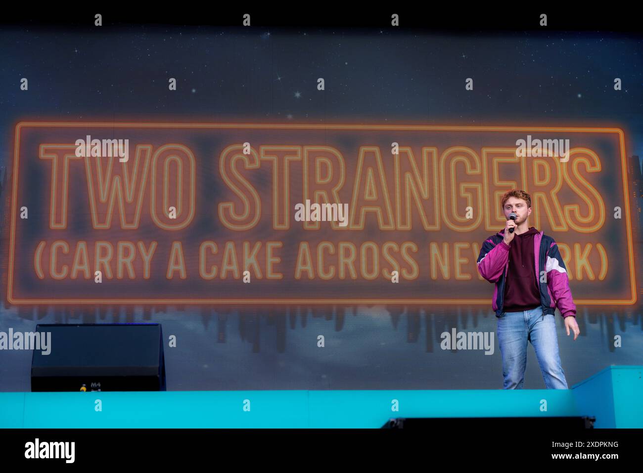 Sam Tutty from Two Strangers ( carry a cake across New York) at West ...