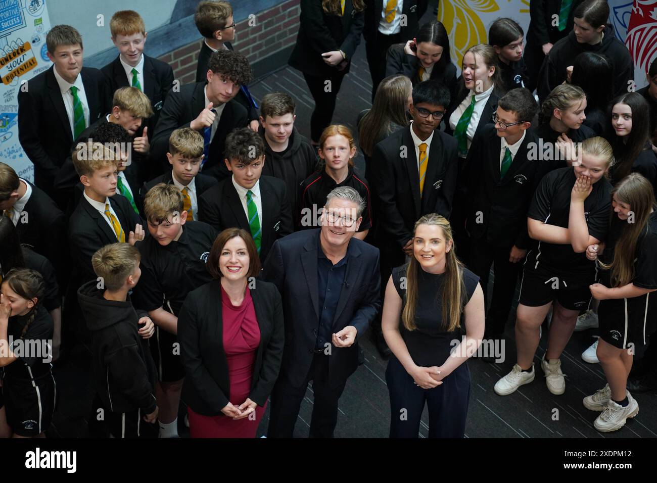 Bridget phillipson school visit hi-res stock photography and images - Alamy