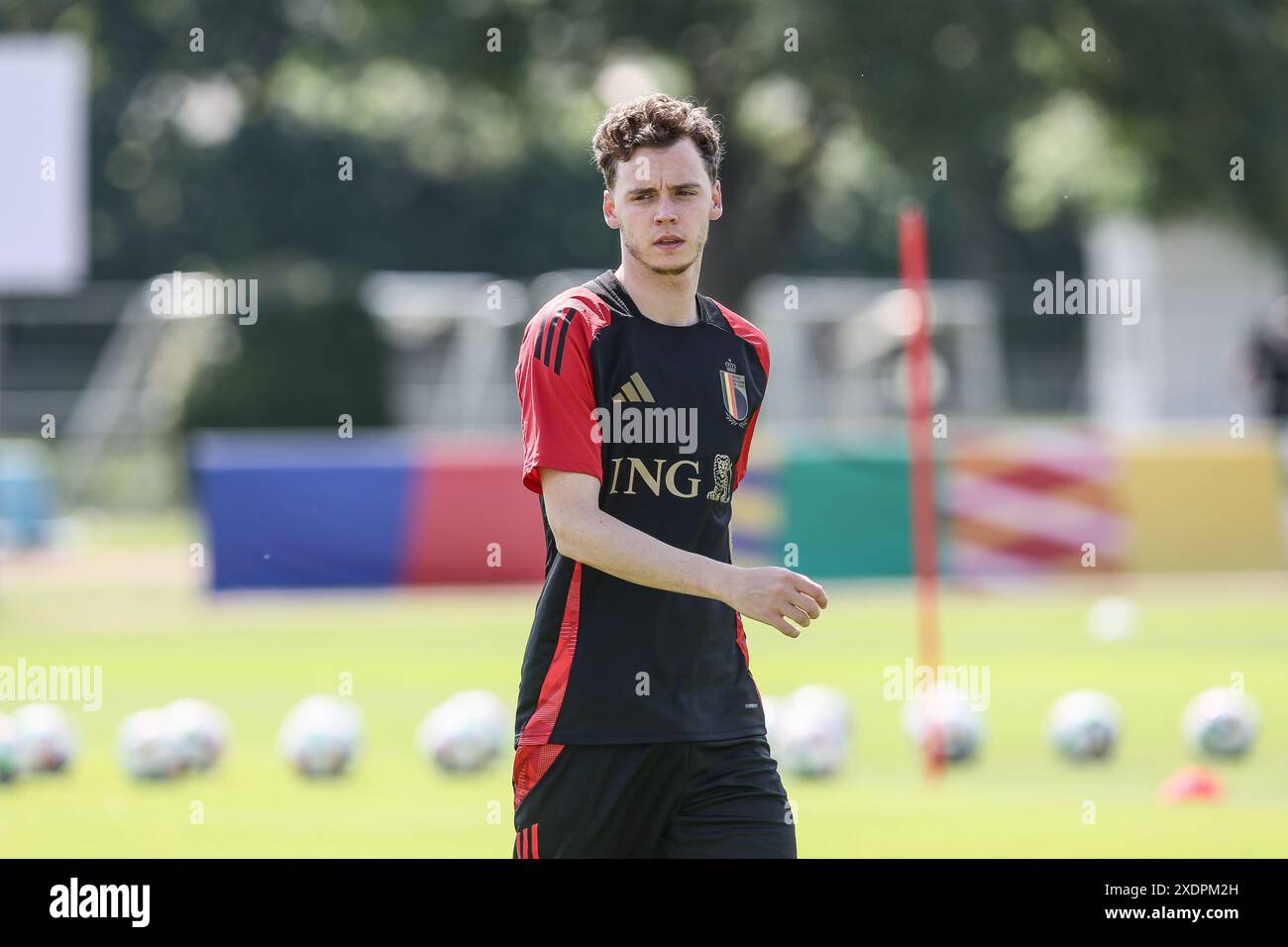Freiberg, Germany. 24th June, 2024. Belgium's Maxim De Cuyper pictured ...