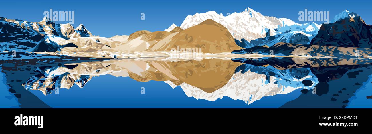 View on park area Stock Vector Images - Alamy