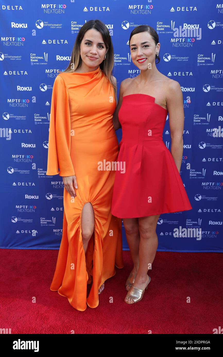 Hollywood, Ca. 23rd June, 2024. Natalie Morales, Cyrina Fiallo at the ...