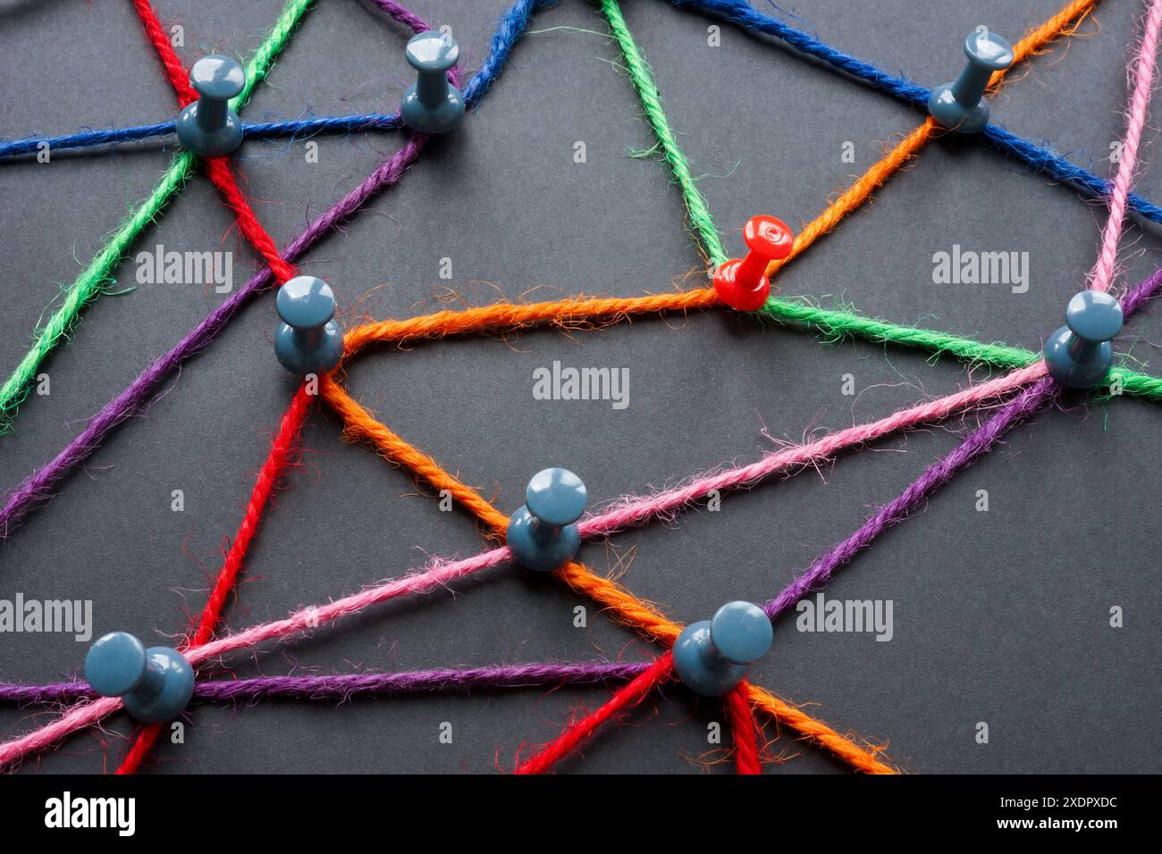 Abstract data interconnectivity hi-res stock photography and images - Alamy