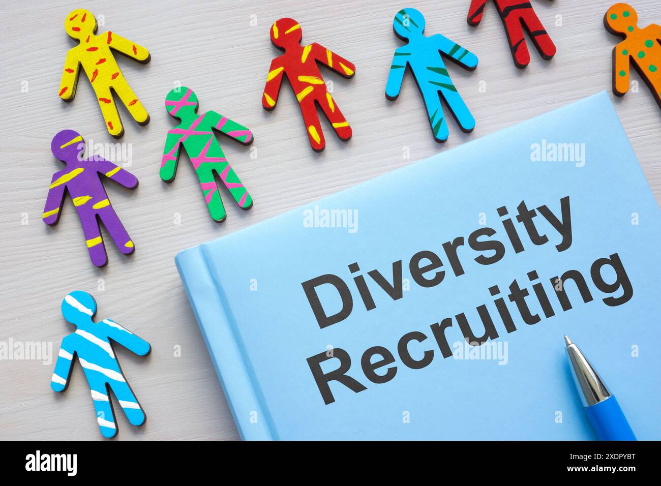 Rules and instructions about diversity recruiting and figurines Stock ...
