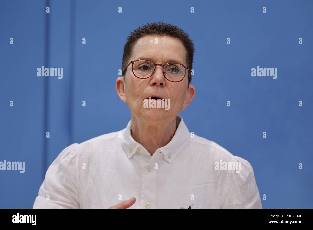 Dr. Petra Sitte, MdB, Deutschland, Berlin, Bundespressekonferenz, Thema ...