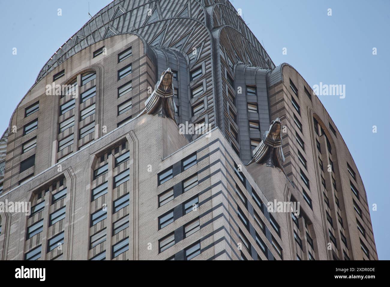 The iconic skyscraper Chrysler building in Manhattan East side of ...