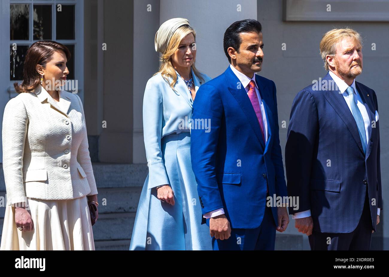 THE HAGUE - The Emir of the State of Qatar Sheikh Tamim bin Hamad Al ...