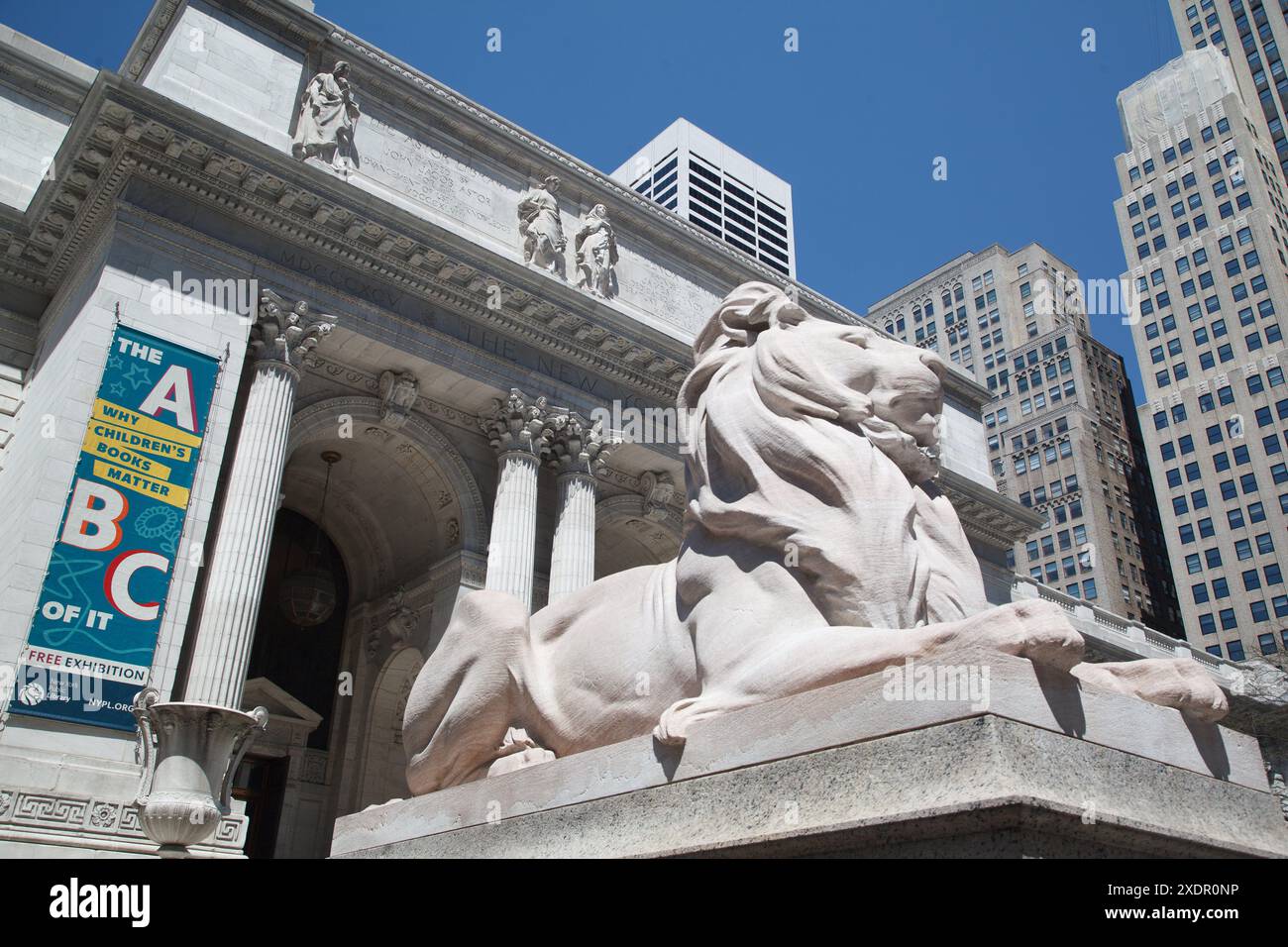 New York Public Library Manhattan Stock Photo - Alamy