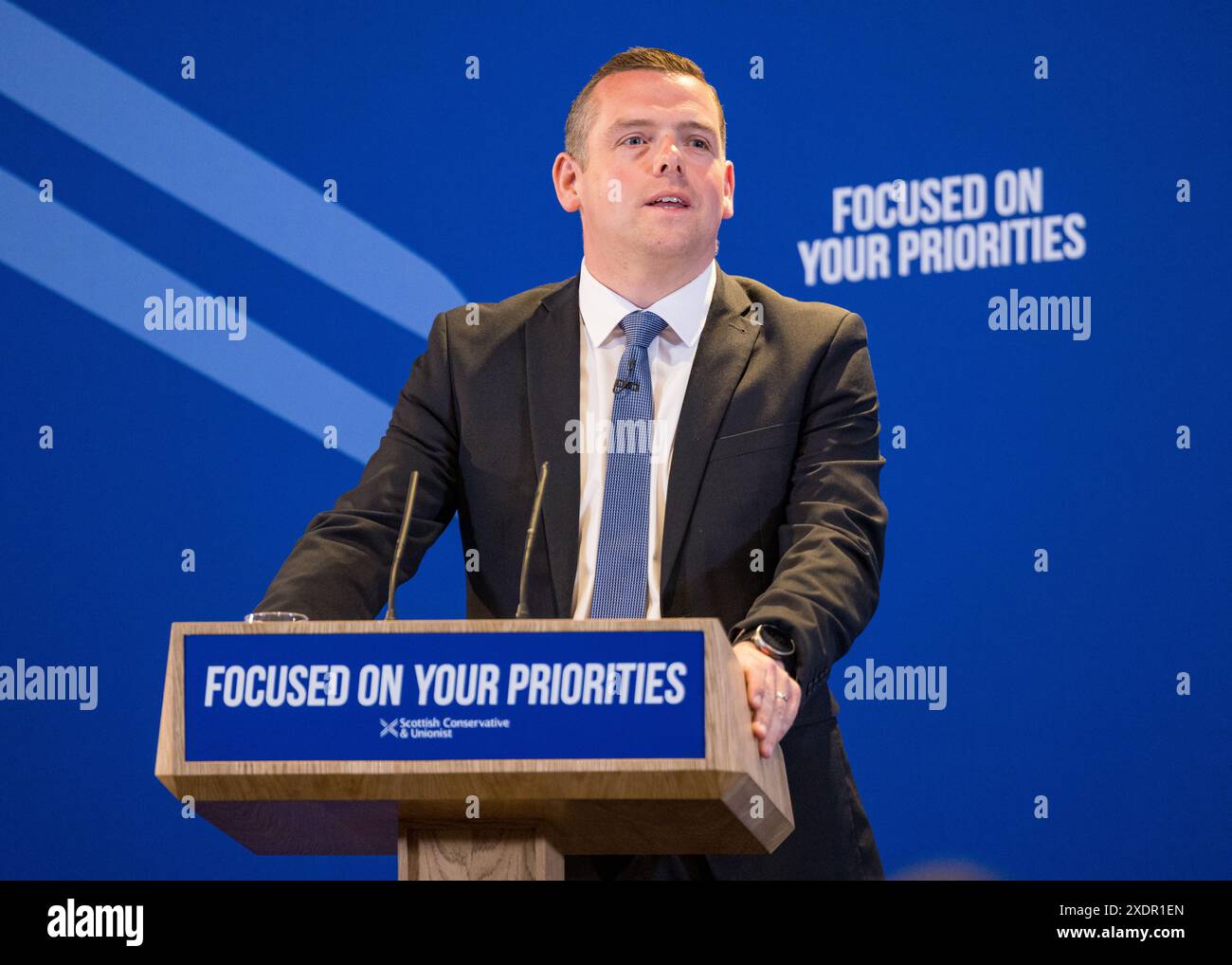 Edinburgh, Scotland. 24 June 2024. Scottish Conservatives Leader ...