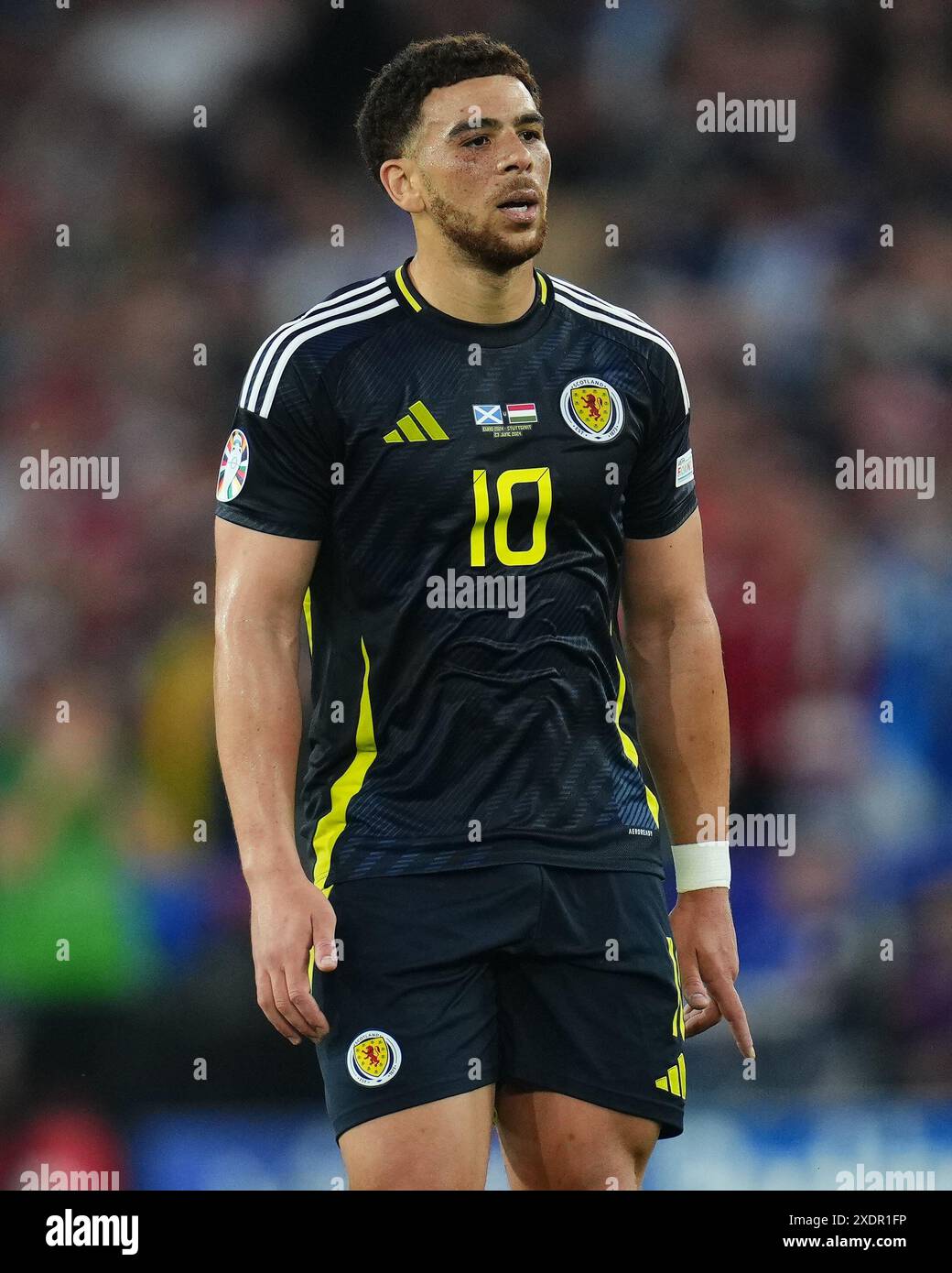 Che Adams of Scotland during the UEFA Euro 2024 match between Scotland ...