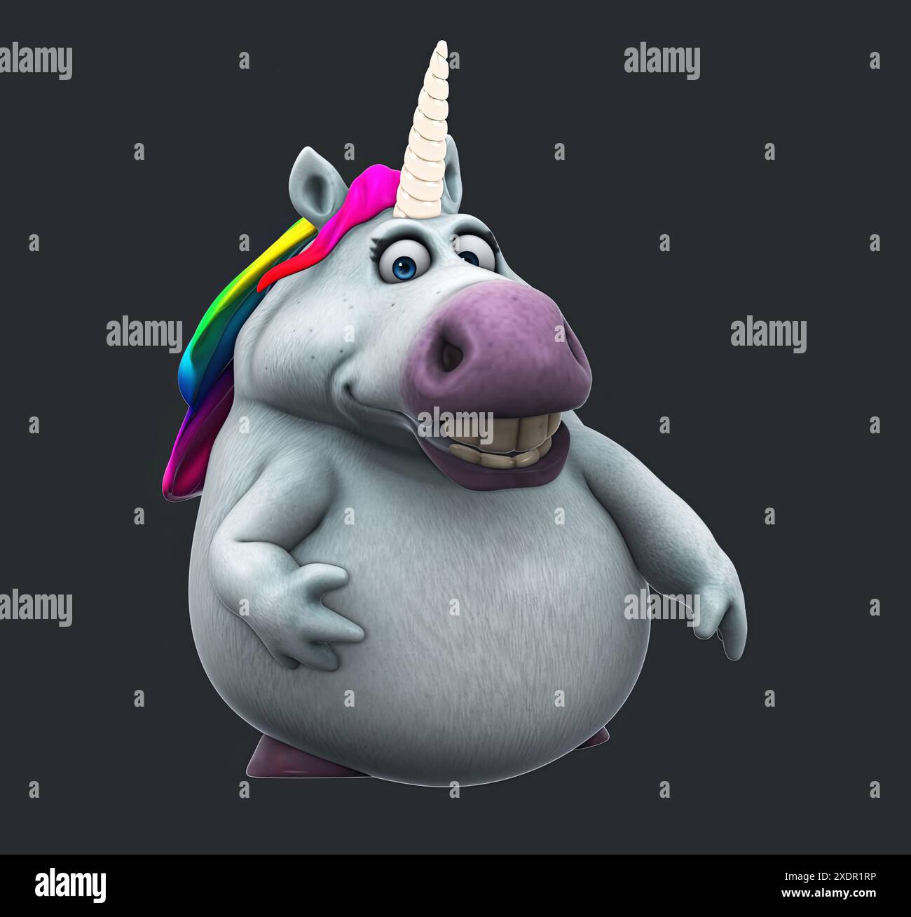 Fat unicorn hi-res stock photography and images - Alamy