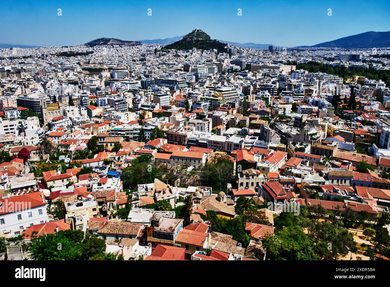 Athens landscape greece hi-res stock photography and images - Alamy