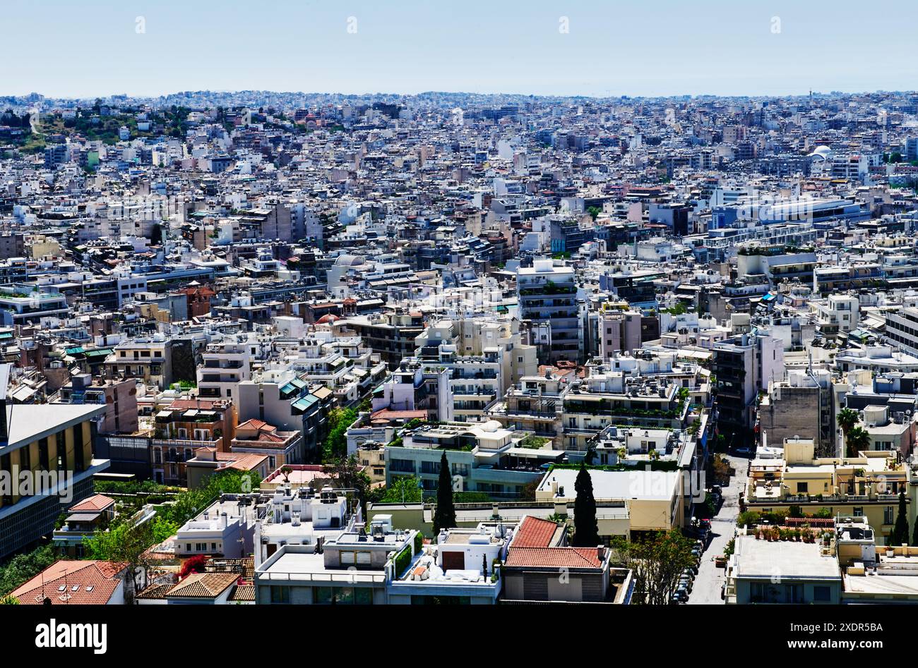 Landscape of Athens, Greece, Europe Stock Photo - Alamy