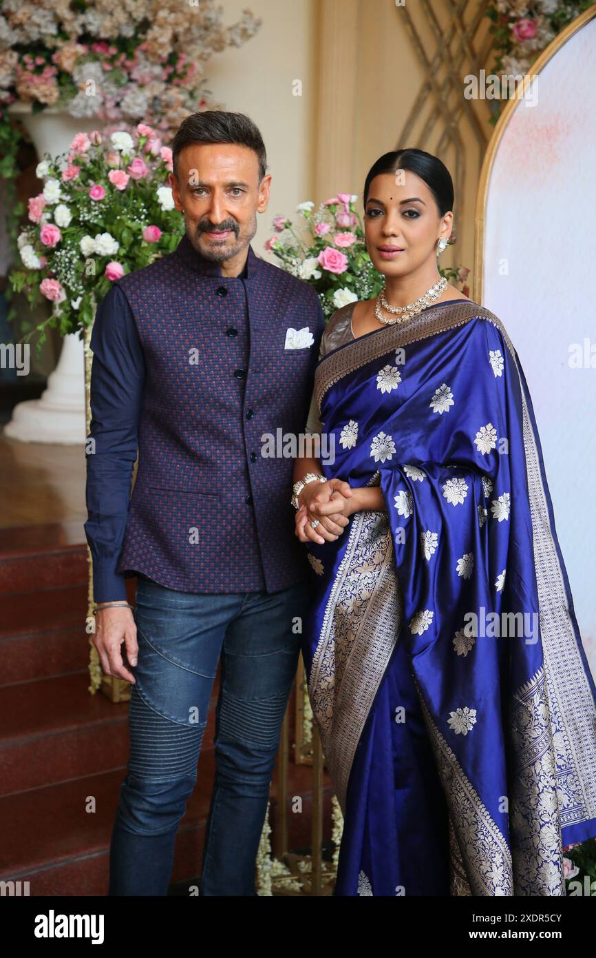 NEW DELHI, INDIA - JUNE 16: Bollywood actor-model duo Mugdha Veira ...