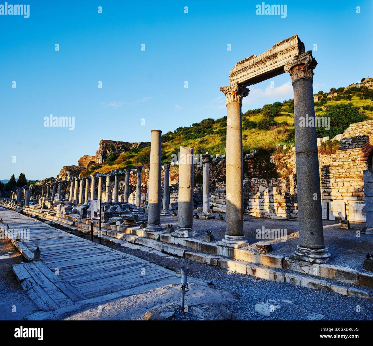 The ruins of Ephesus, Turkey, Europe Stock Photo - Alamy