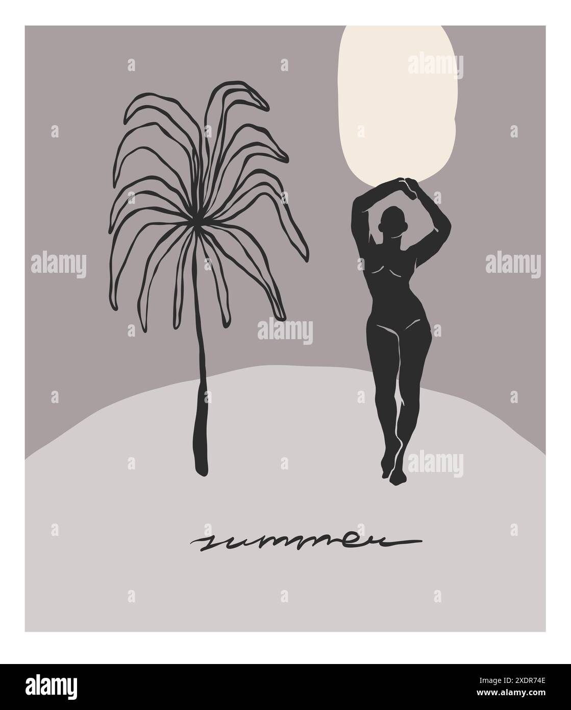 Hand drawn vector abstract graphic line art ,contemporary collection ...