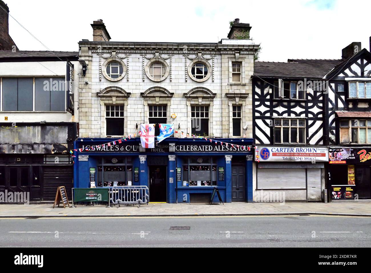 Around the UK - Prince William Hotel, Bolton Stock Photo - Alamy