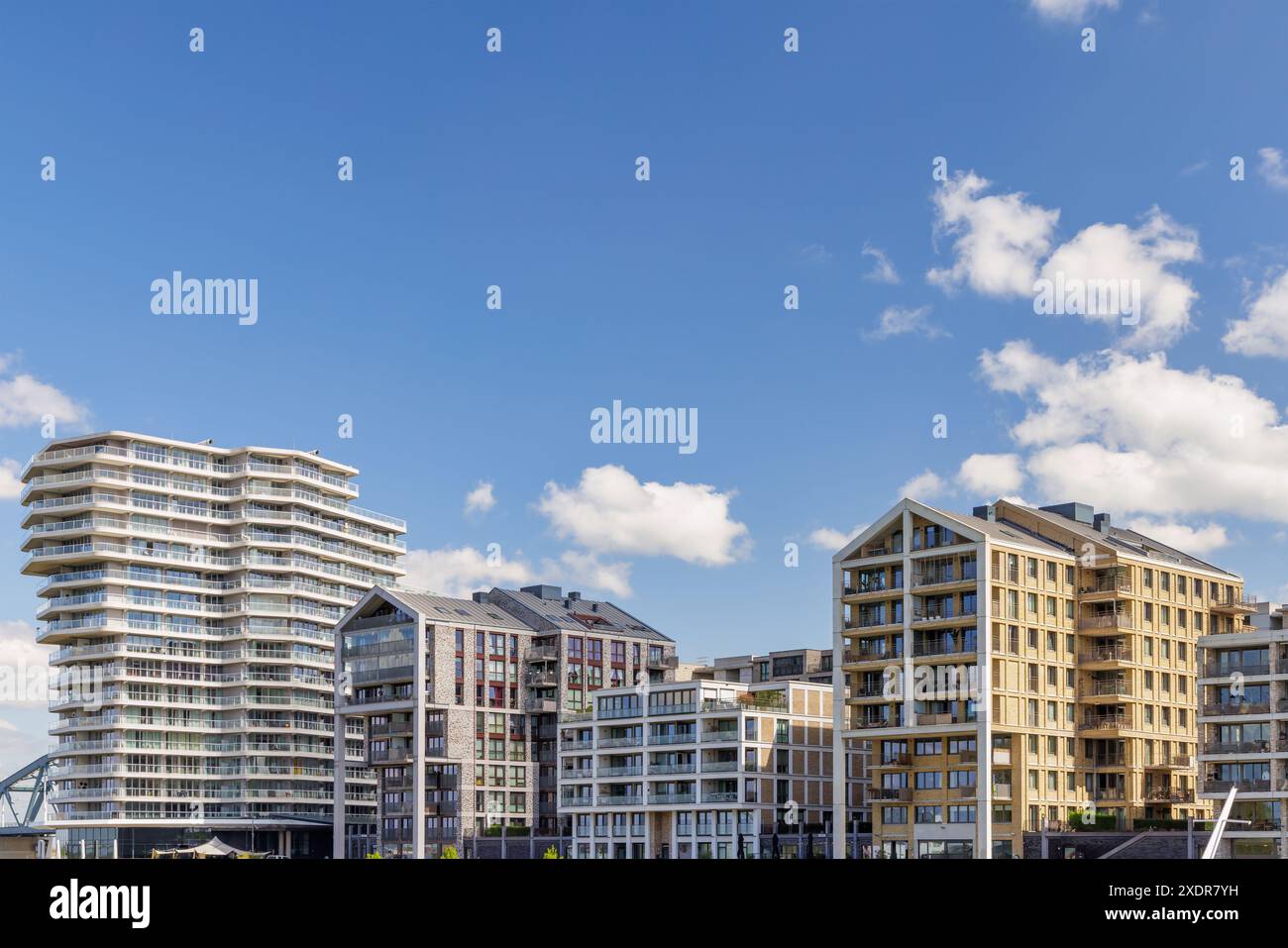 New Dutch contemporary apartment buildings in Nijmegen, The Netherlands ...