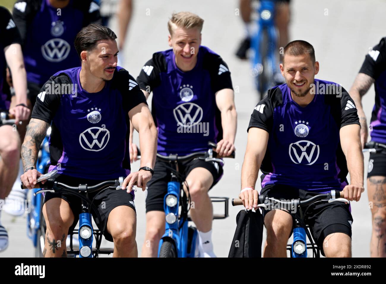 Herzogenaurach, Germany. 24th June, 2024. Soccer, UEFA Euro 2024, European Championship, Germany ...