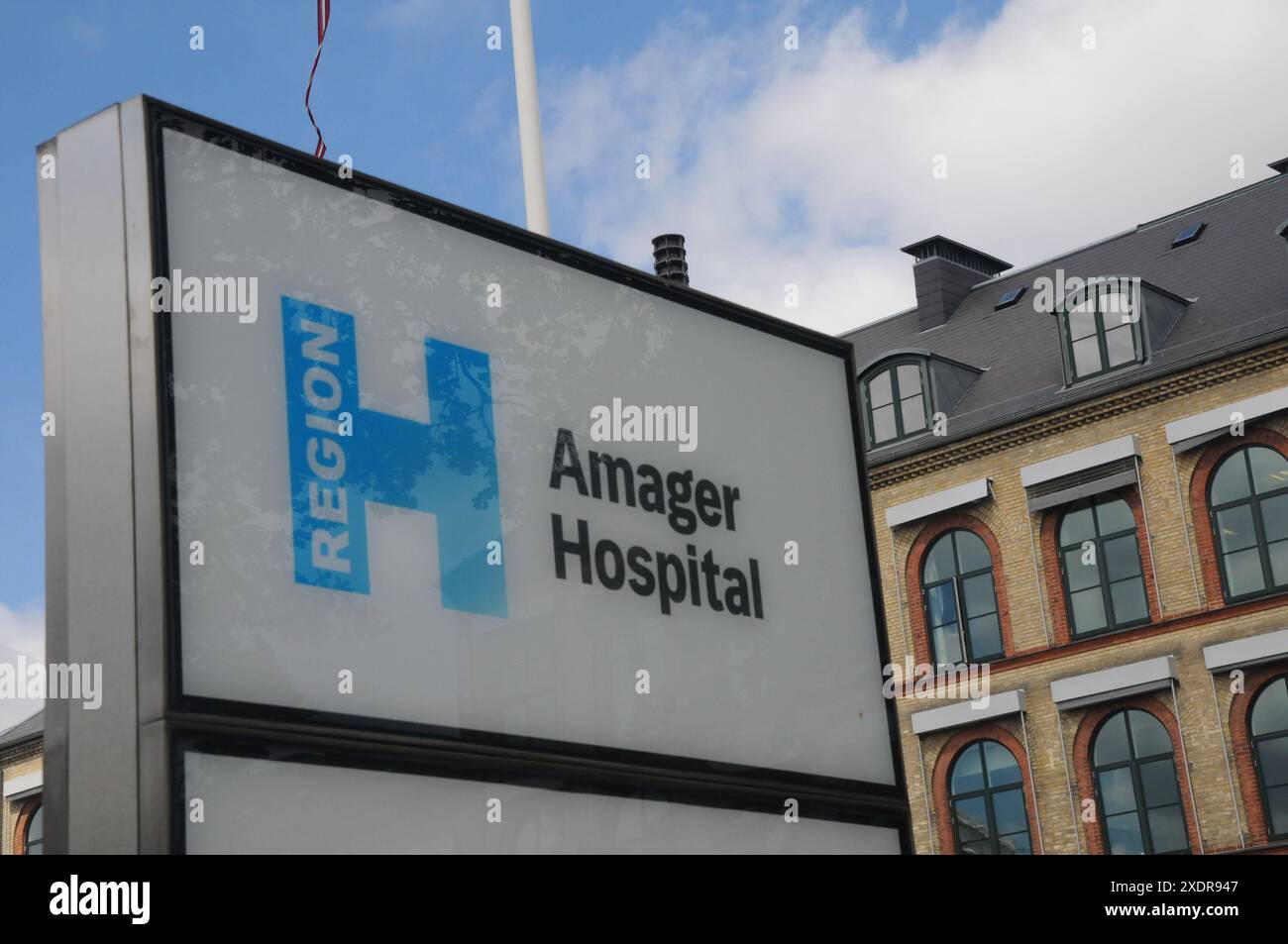 Copenhagen/ Denmark/24 JUNE 2024/Danish national health amagr hospital ...