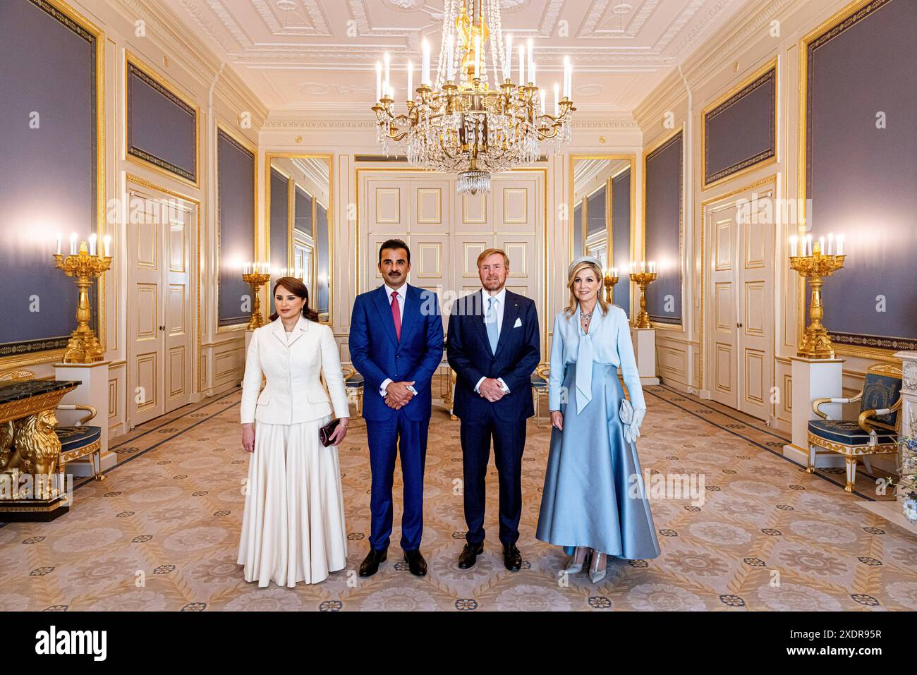 THE HAGUE - 24/06/2024, The Emir of the State of Qatar Sheikh Tamim bin ...