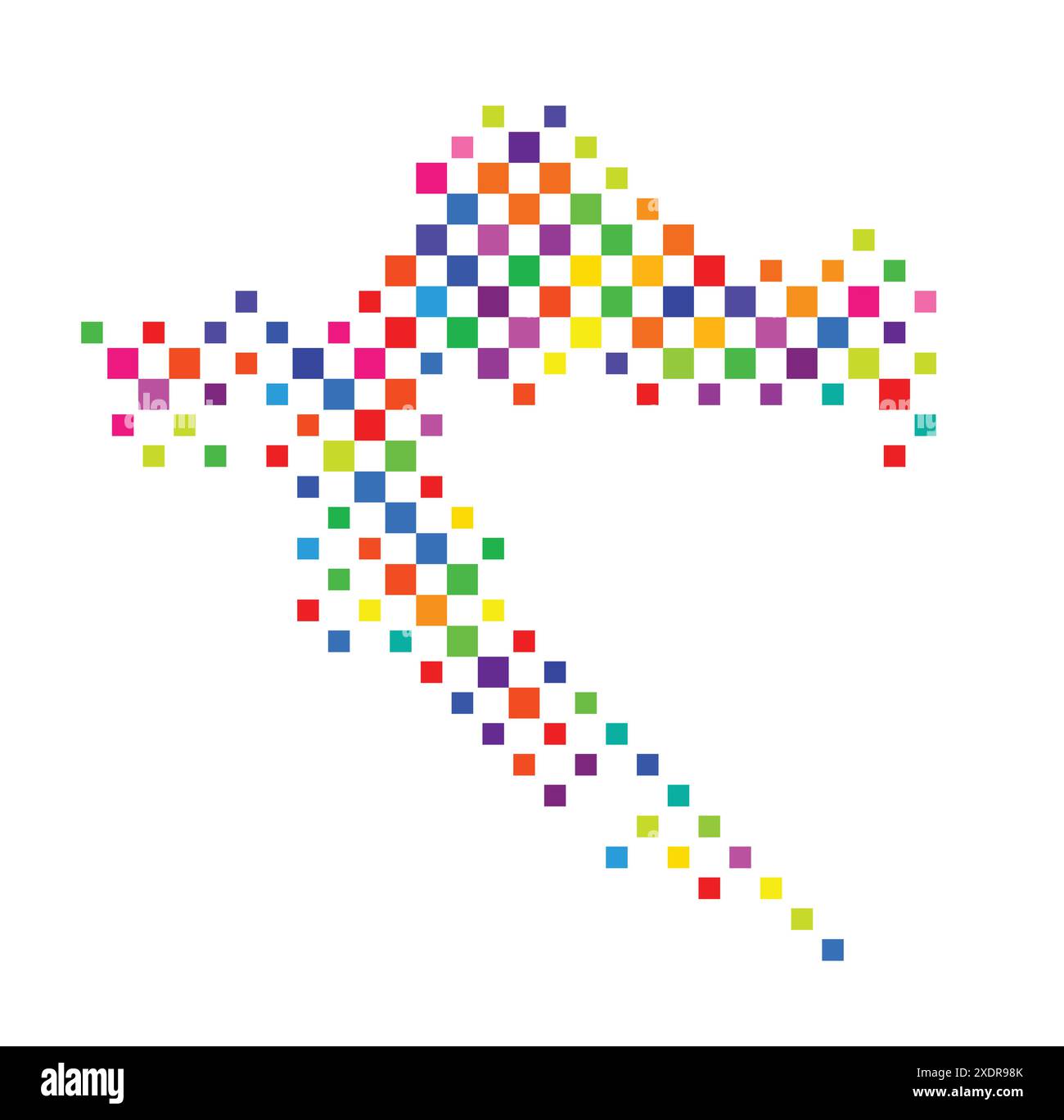 Croatia squares pattern Stock Vector Images - Alamy