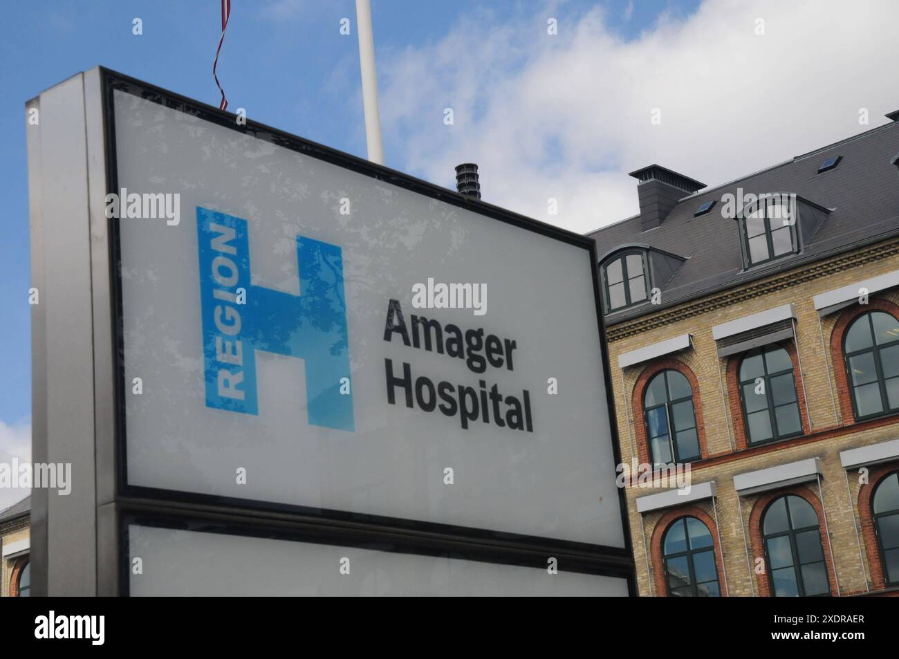 Copenhagen/ Denmark/24 JUNE 2024/Danish national health amagr hospital ...