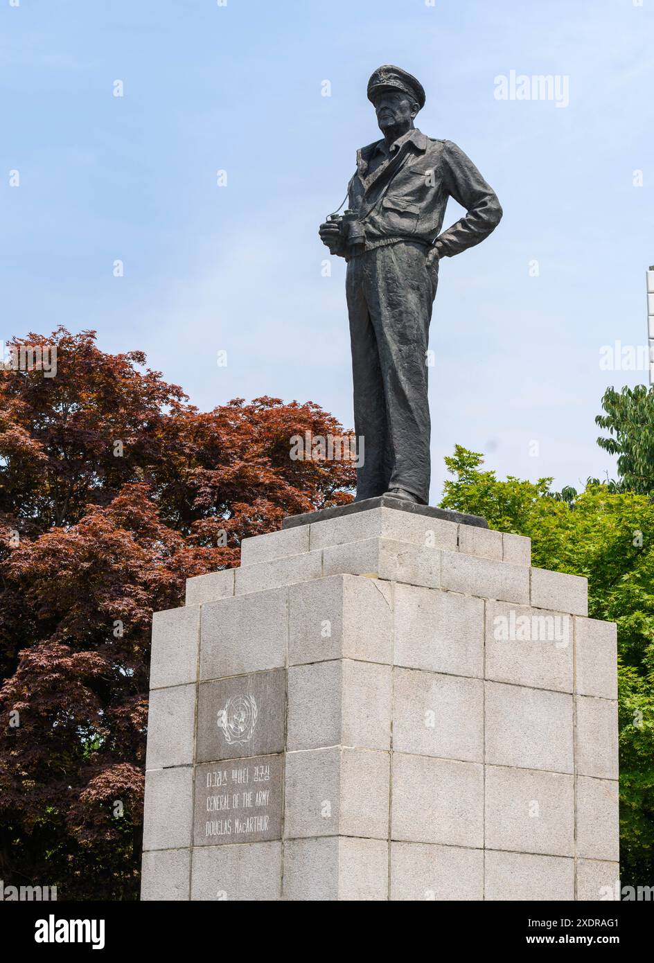 Incheon, South Korea. 20th June, 2024. The statue of General Douglas ...