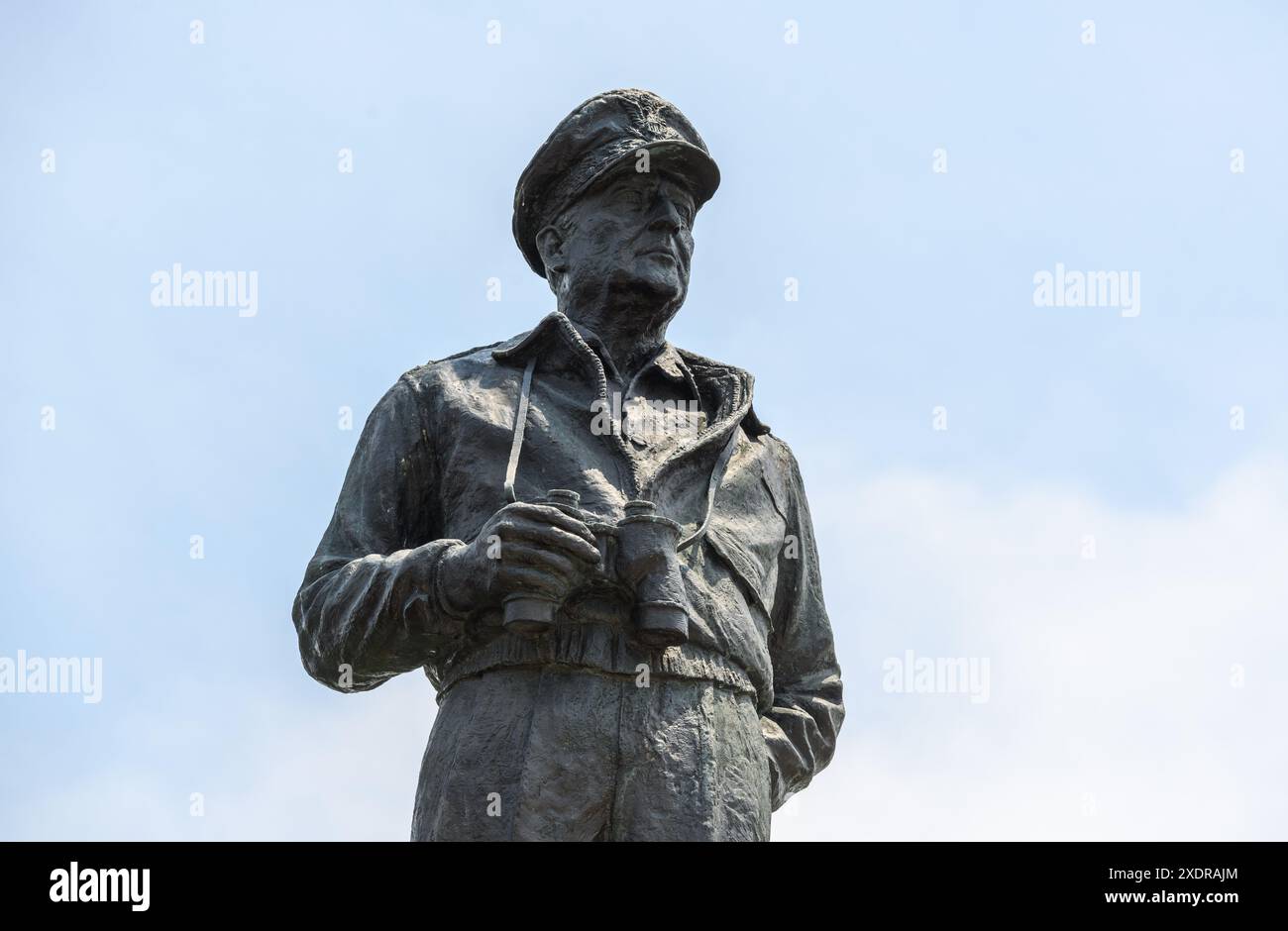 Incheon, South Korea. 20th June, 2024. The statue of General Douglas MacArthur at Jayu Park ...
